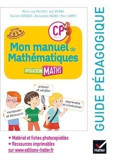 Opération Maths Cp, Cycle 2, Mon Manuel De Mathématiques: Guide ...