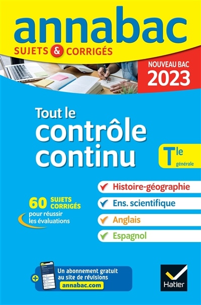 Tout Le Contrôle Continu, Terminale Générale: Histoire Géographie ...