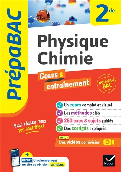 Physique Chimie 2de: Nouveau Bac Book By Nathalie Benguigui,patrice ...