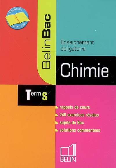 Chimie terminale S: enseignement obligatoire | Indigo
