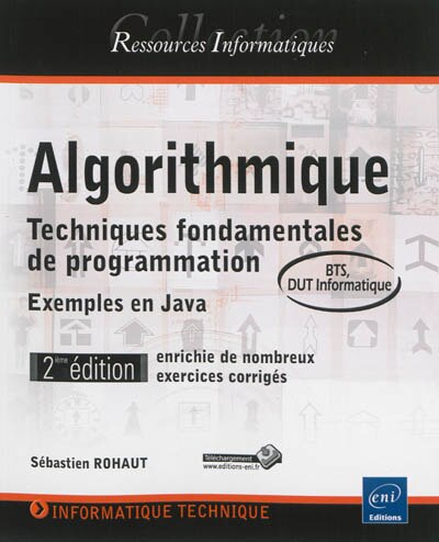 Algorithmique: techniques fondamentales de programmation, exemples en Java | Indigo