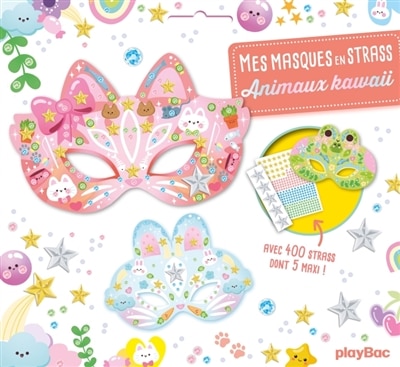 Mes Masques En Strass: Animaux Kawaii Nouvelle Édition ('tp') | Indigo