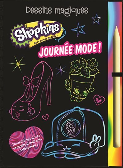 Shopkins Journée Mode! Dessins Magiques Book By Collectif, ('tp') | Indigo
