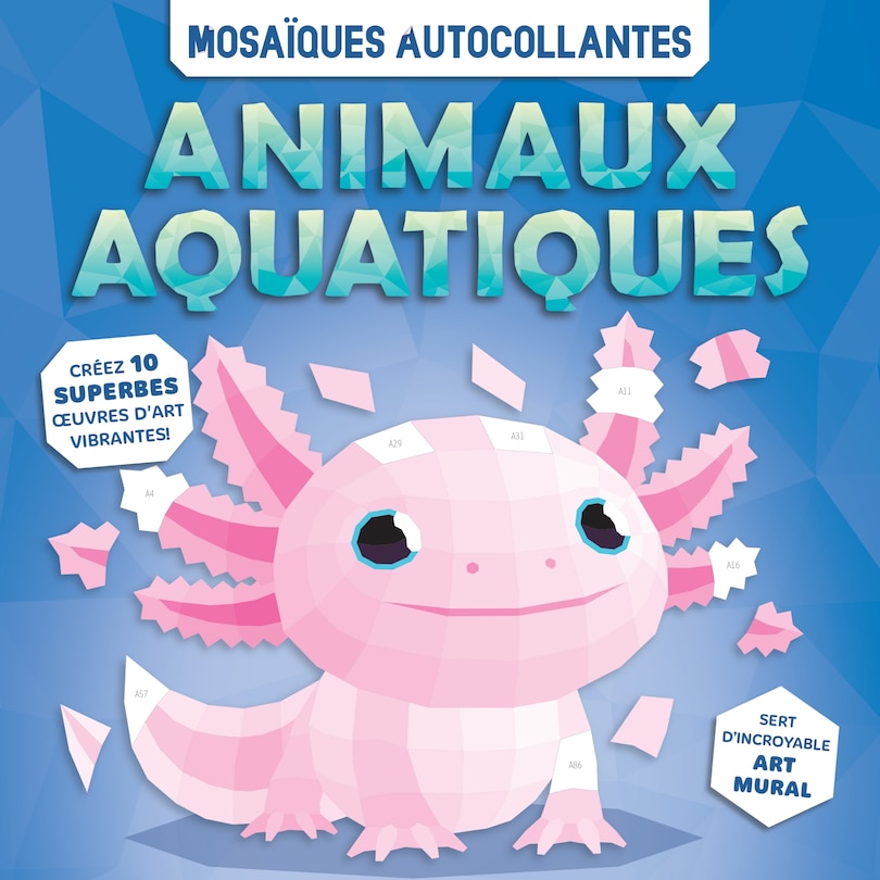 Mosaïques Autocollantes: Animaux Aquatiques ('tp') | Indigo