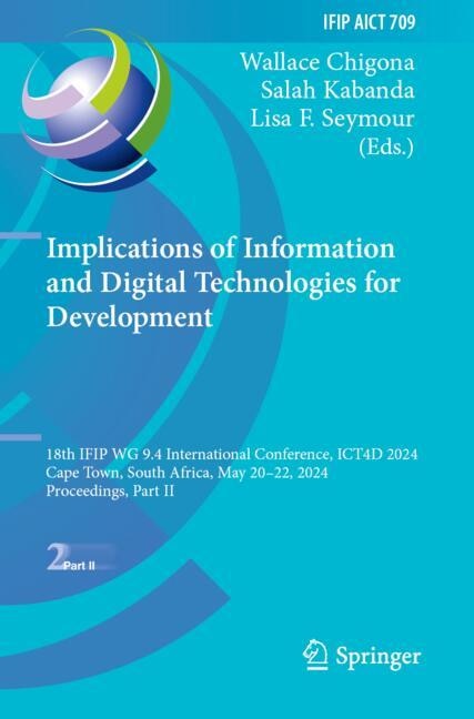 Implications Of Information And Digital Technologies For Development ...