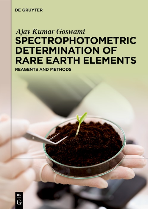Spectrophotometric Determination Of Rare Earth Elements: Reagents And ...