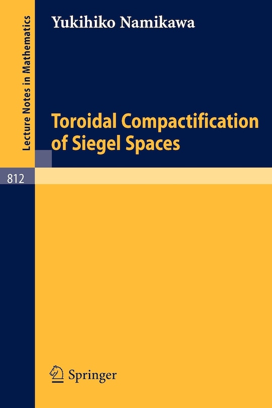 Toroidal Compactification of Siegel Spaces | Indigo