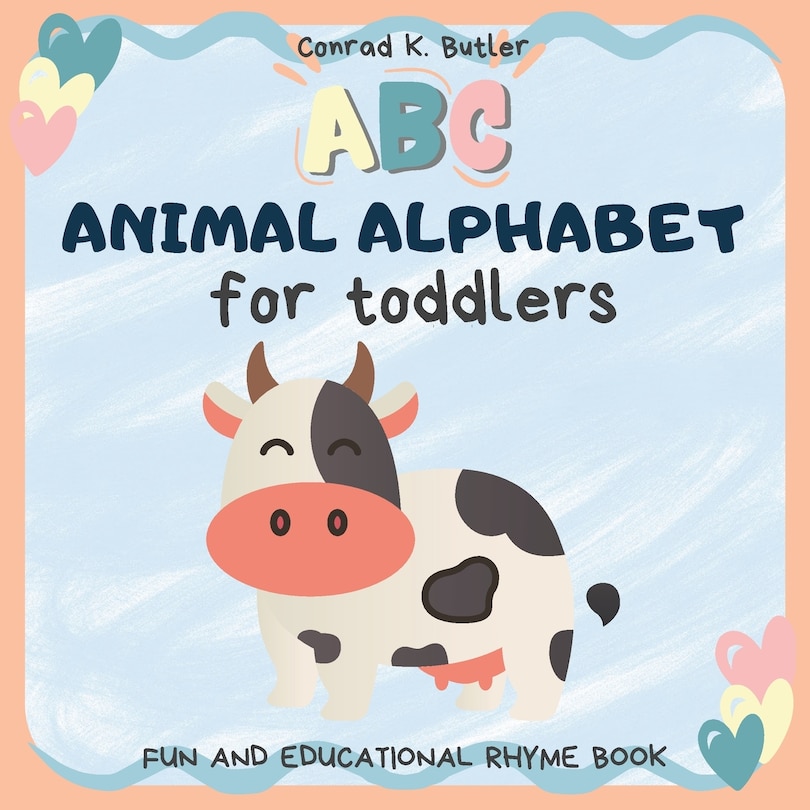 Animal Alphabet for Toddlers: ABC rhyming book for kids to learn ...