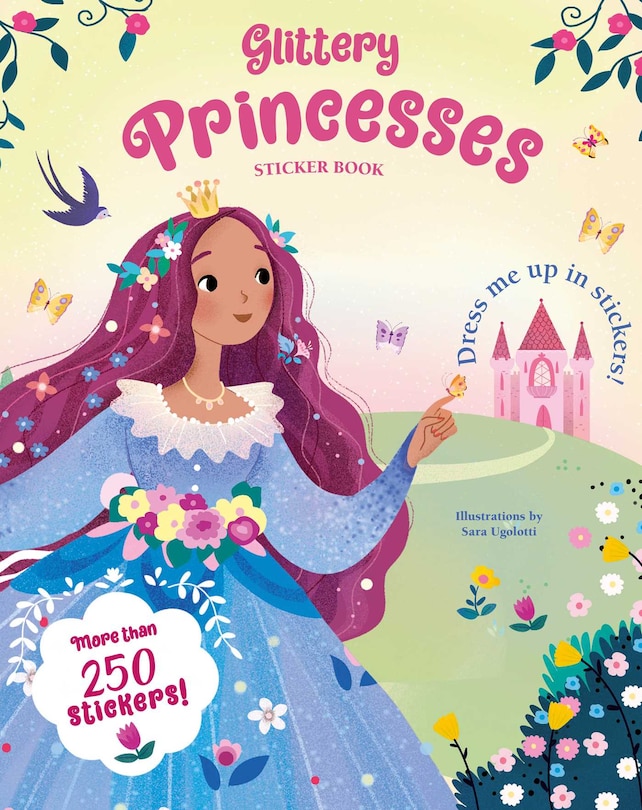 Glittery Princesses Sticker Book Book By Sara Ugolotti, ('tp') | Indigo