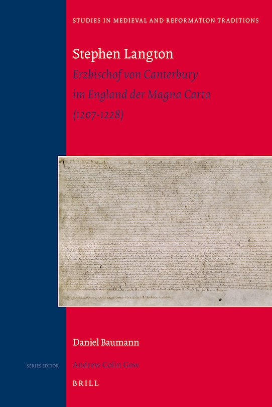 Stephen Langton: Erzbischof Von Canterbury Im England Der Magna Carta ...