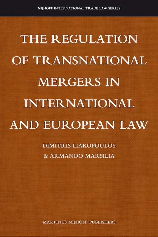 Retracted, The Regulation Of Transnational Mergers In International And ...