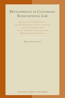 Developments In Customary International Law: Theory And The Practice Of ...