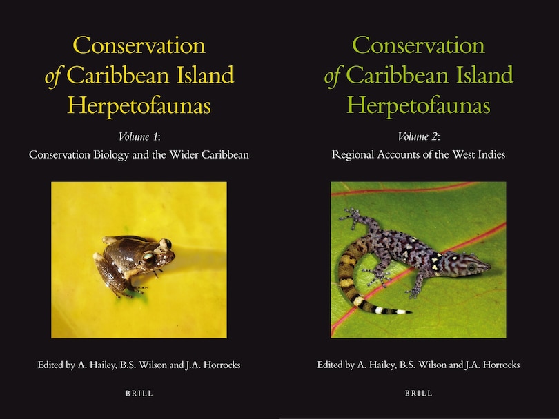 Conservation Of Caribbean Island Herpetofaunas, Volume 1 & 2 ('tp ...