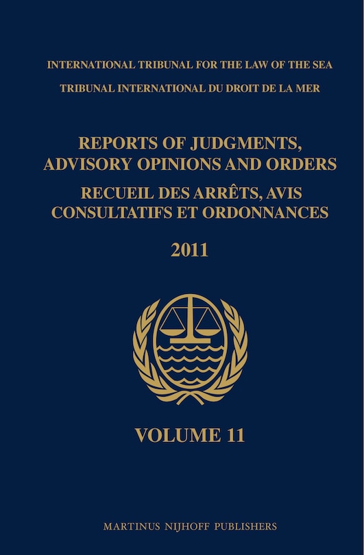 Reports Of Judgments, Advisory Opinions And Orders / Recueil Des Arrêts ...