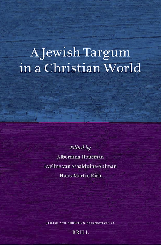 A Jewish Targum In A Christian World ('tc') | Indigo