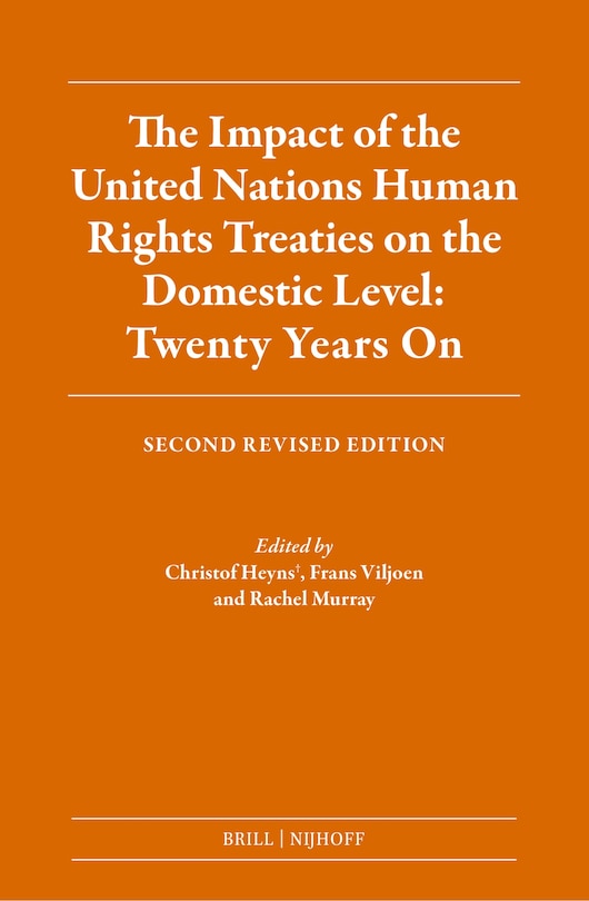 The Impact Of The United Nations Human Rights Treaties On The Domestic ...