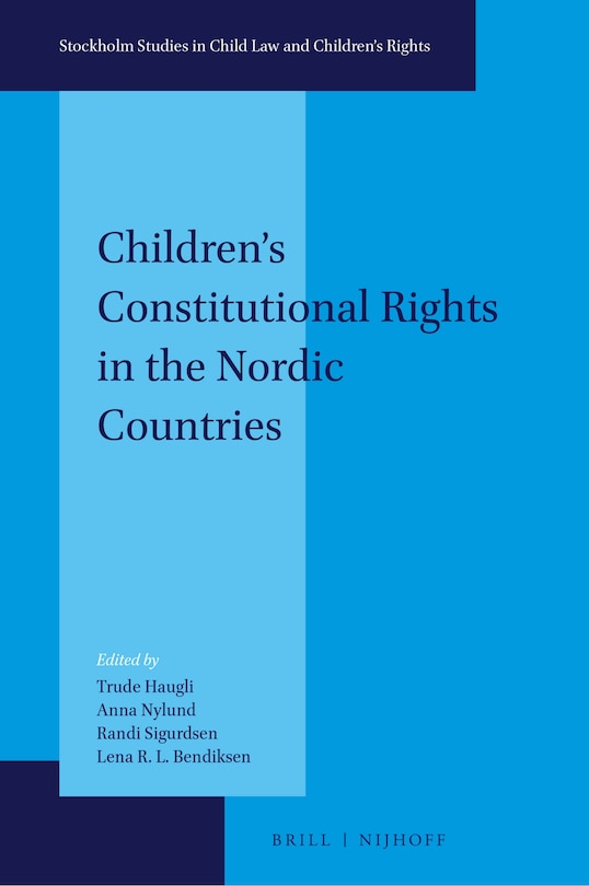 Children’s Constitutional Rights In The Nordic Countries ('tc') | Indigo