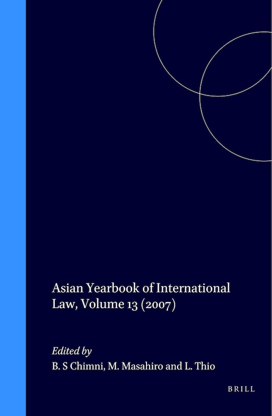 Asian Yearbook Of International Law, Volume 13 (2007) ('tc') | Indigo
