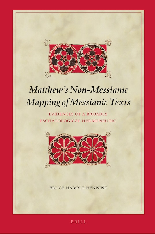 Matthew’s Non-messianic Mapping Of Messianic Texts: Evidences Of A ...