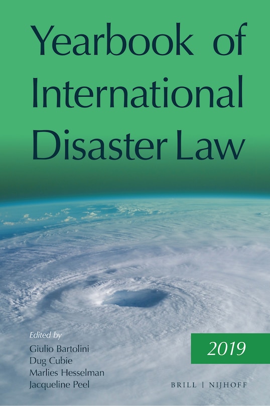 Yearbook Of International Disaster Law: Volume 2 (2019) ('tc') | Indigo
