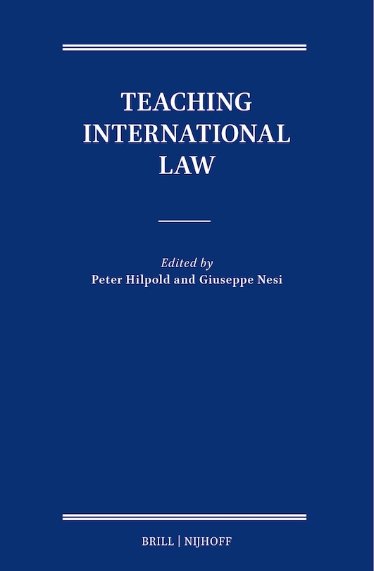 Teaching International Law ('tc') | Indigo