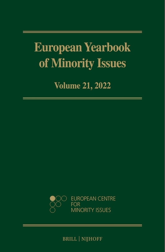 European Yearbook Of Minority Issues, Volume 21 (2022) ('tc') | Indigo