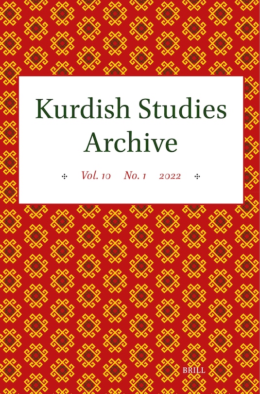 Kurdish Studies Archive: Vol. 10 No. 1 2022 ('tp') | Indigo