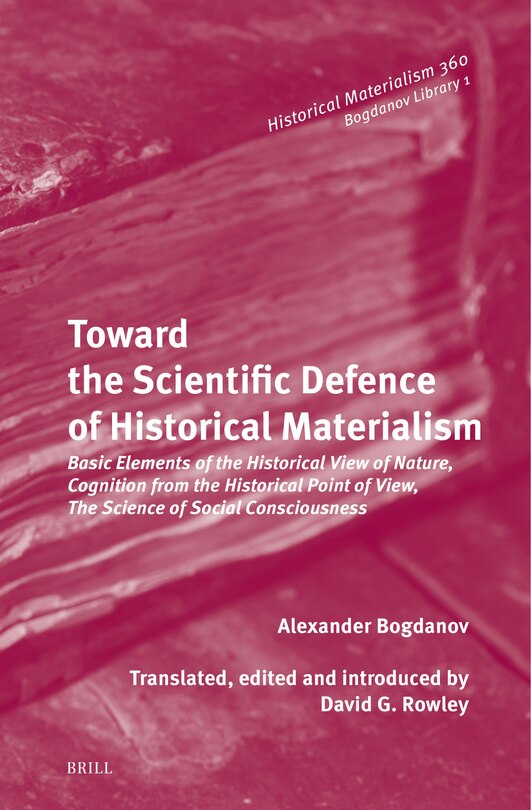 Toward The Scientific Defence Of Historical Materialism: Basic Elements ...