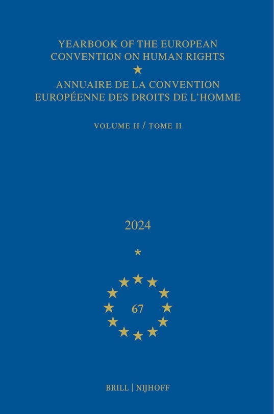 Yearbook Of The European Convention On Human Rights / Annuaire De La ...