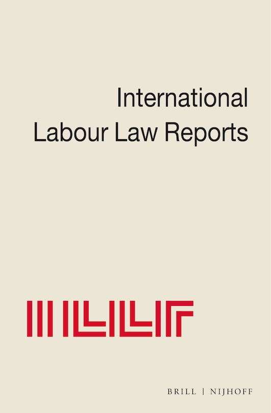 International Labour Law Reports, Volume 15 ('tc') | Indigo