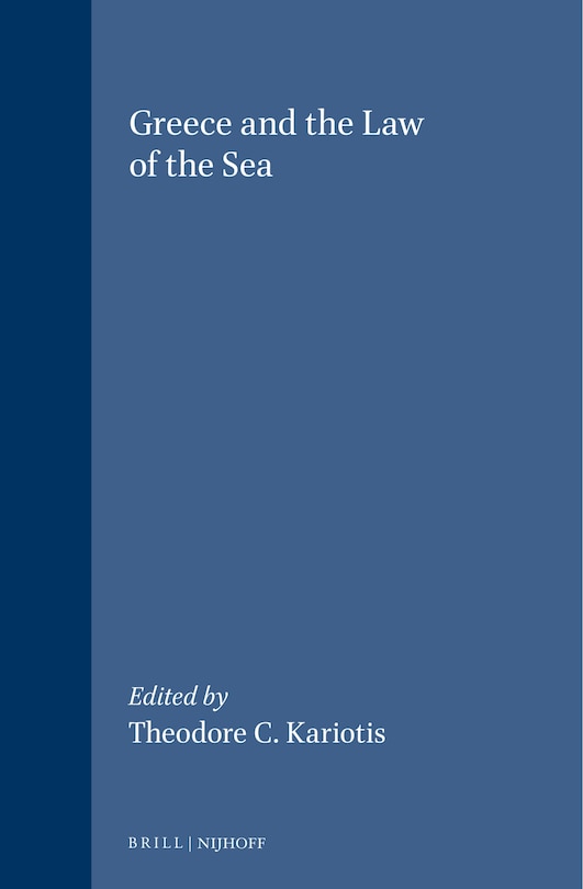 Greece And The Law Of The Sea ('tc') | Indigo
