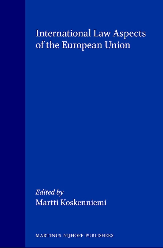 International Law Aspects Of The European Union ('tc') | Indigo