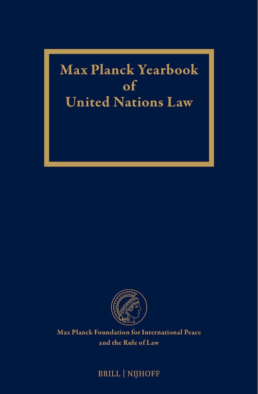 Max Planck Yearbook Of United Nations Law, Volume 1 (1997) ('tc') | Indigo