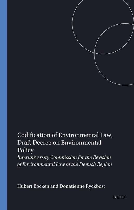 Codification Of Environmental Law, Draft Decree On Environmental Policy ...