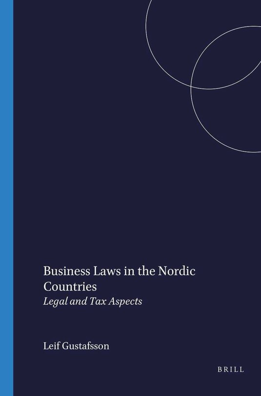 Business Laws In The Nordic Countries: Legal And Tax Aspects ('tp ...