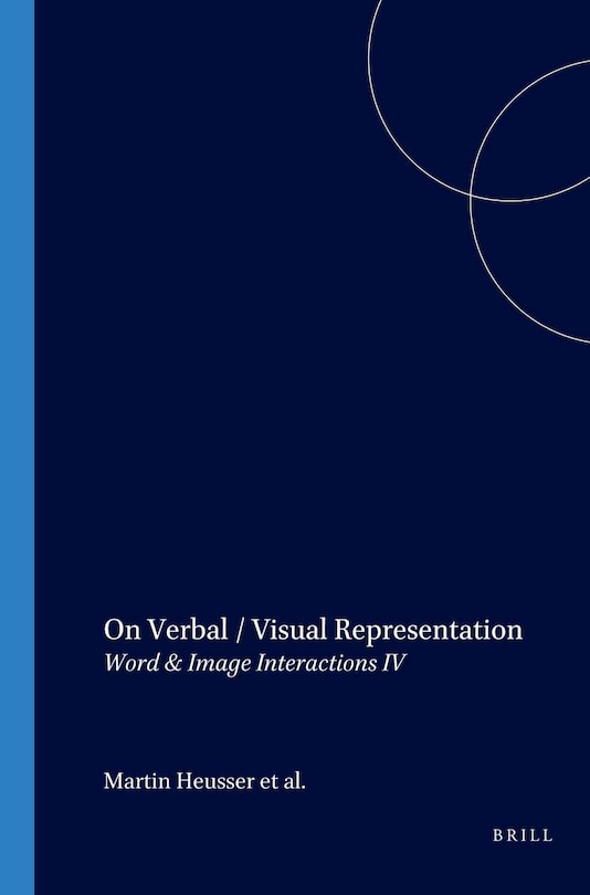 On Verbal / Visual Representation: Word & Image Interactions Iv ('tp ...