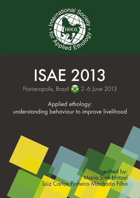 Applied Ethology: Understanding Behaviour To Improve Livelihood ...