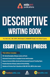 Descriptive Writing Book For Ssc And Bank Exams (english Printed ...