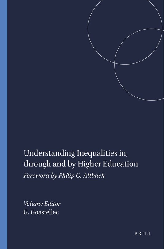 Understanding Inequalities In, Through And By Higher Education ...