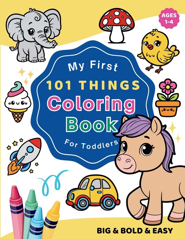 first coloring book for toddlers