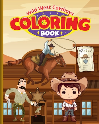 western coloring books for kids