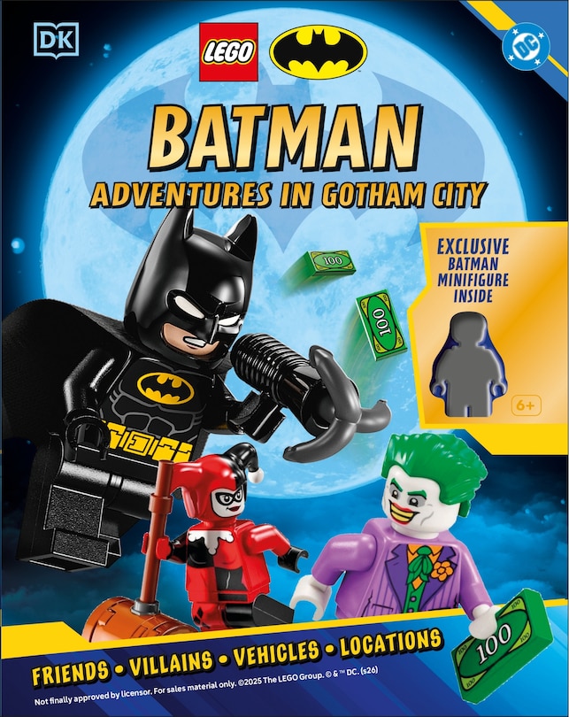 Lego Dc Batman Adventures In Gotham City Book By Dk, ('bx') | Indigo
