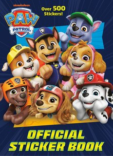 Paw Patrol: Official Sticker Book: A Sticker And Activity Book For Kids ...