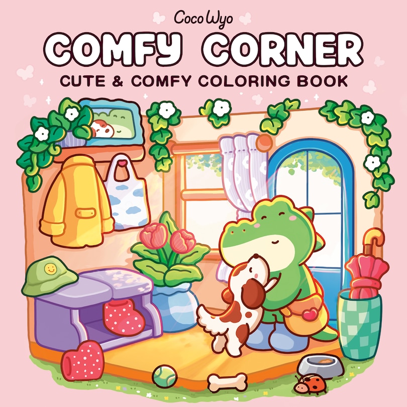 Comfy Corner: Coloring Book For Adults And Kids Book By Coco Coco Wyo ...