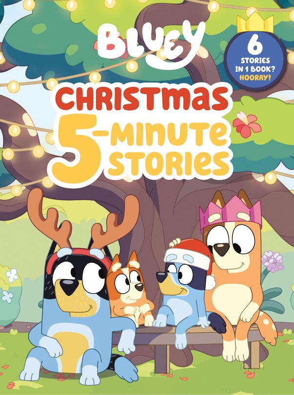 Bluey: Christmas 5-minute Stories: 6 Stories In 1 Book? Hooray! Book By ...