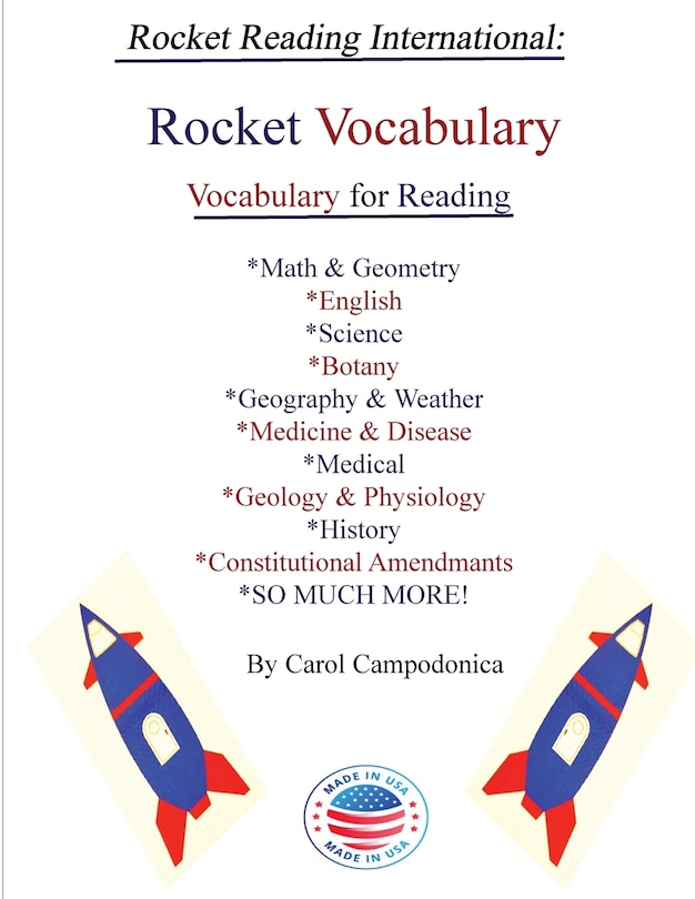 Rocket Vocabulary | Indigo