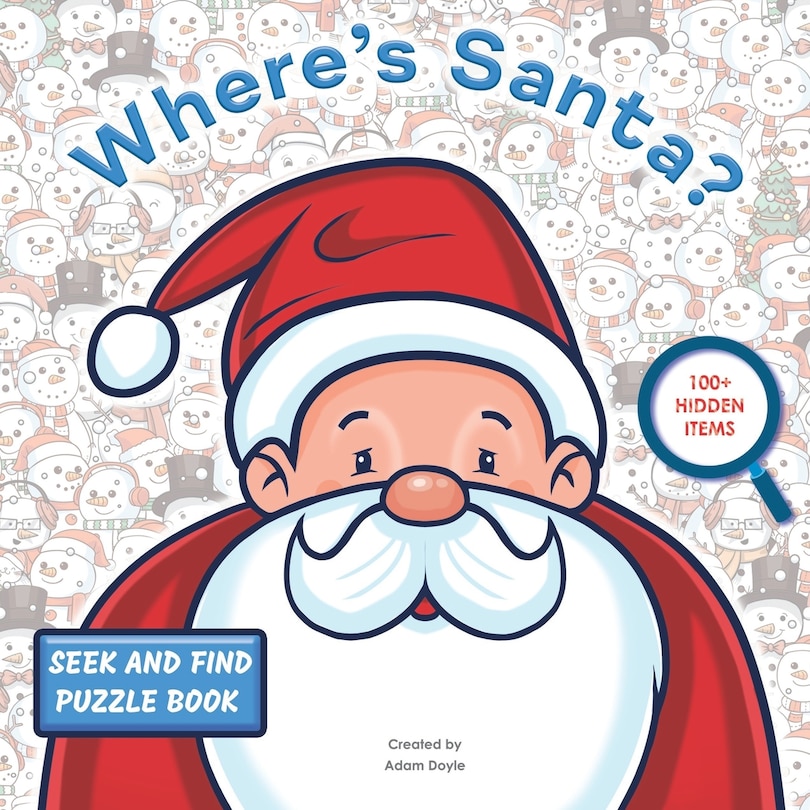 Where's Santa?: A Seek And Find Puzzle Book Book By Adam Doyle, ('tp ...