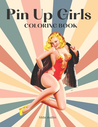 sexy pin up coloring pages