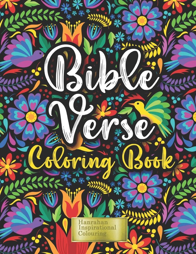 Bible Verse Coloring Book: 40 beautiful and inspirational Bible verses ...