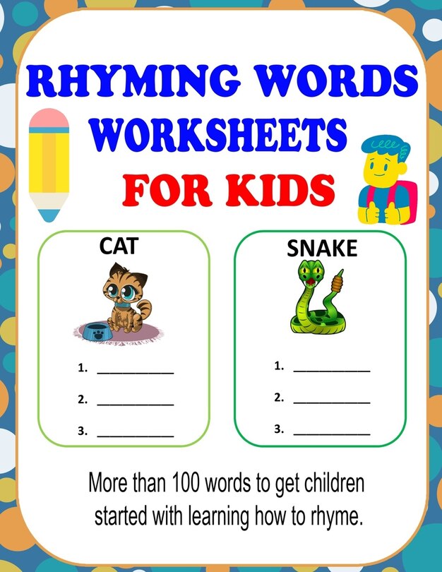 Rhyming Words Worksheets: Rhyming Words Activities For Kids, Learn How ...